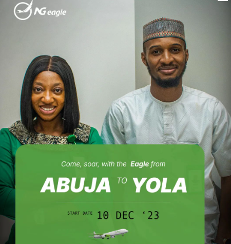 NG Eagle Airline Abuja to Yola Flight – Price, Schedule – Sage Travels
